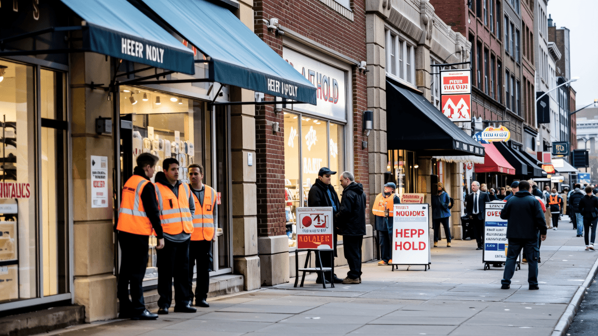 Economic Uncertainty and Trump Tariffs Curtail Holiday Hiring, Signaling Cautious Retail Outlook ...