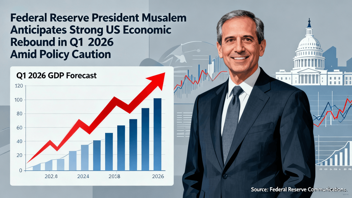 Federal Reserve President Musalem Anticipates Strong US Economic ...